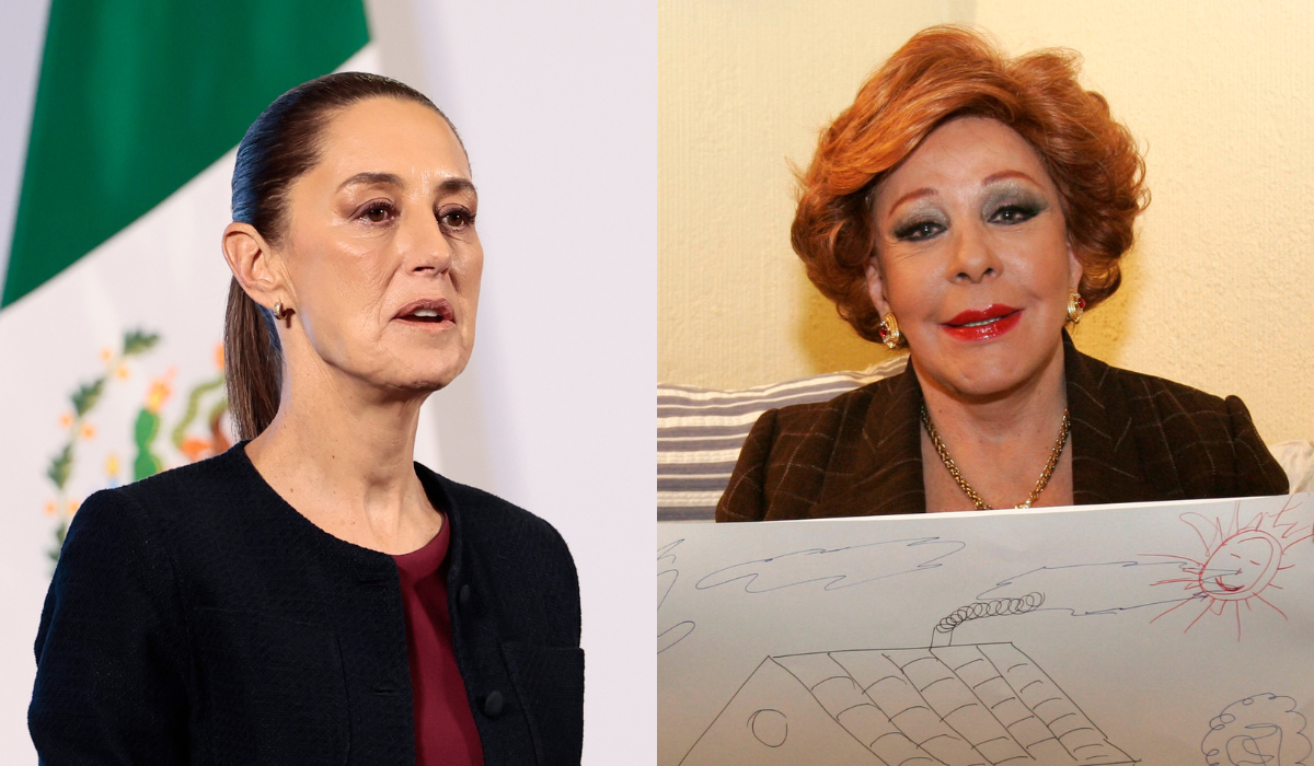 Claudia Sheinbaum homenajea a Silvia Pinal en la mañanera | REVISTA IMX