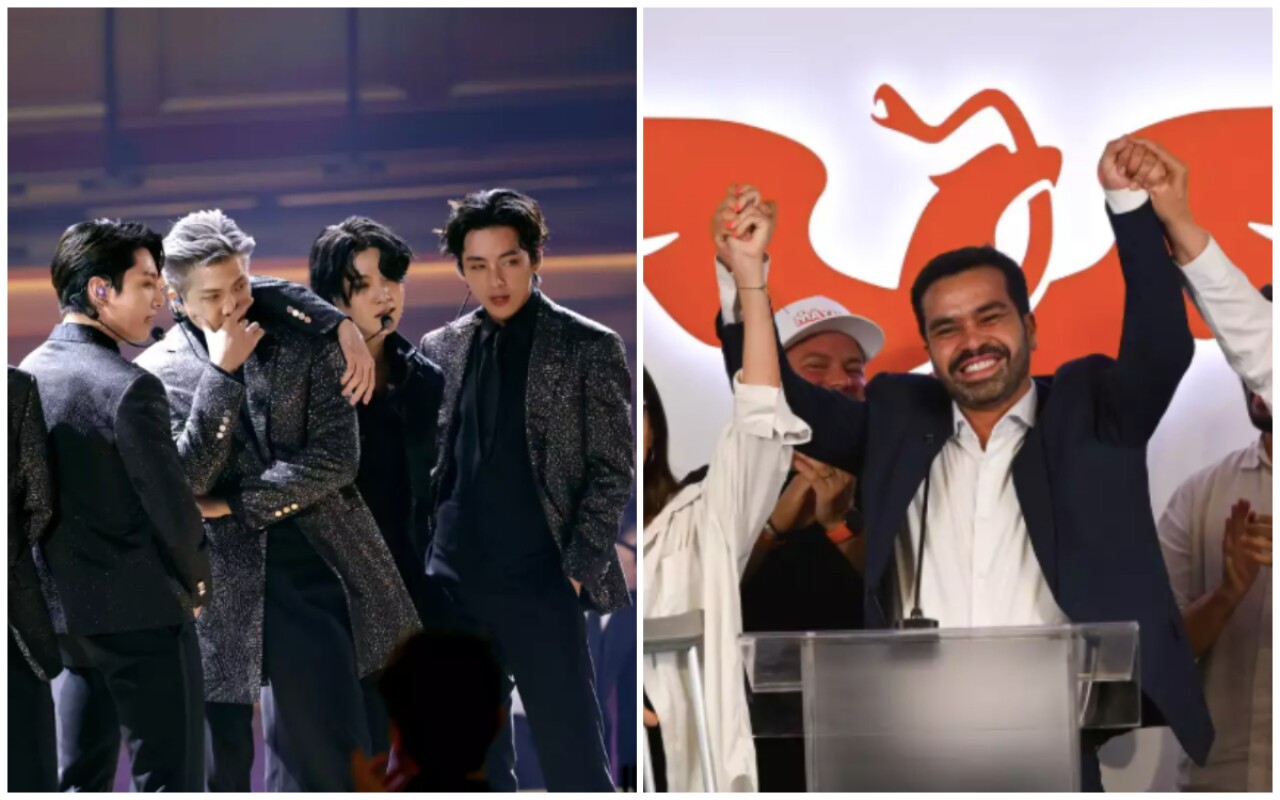 BTS llega por primera vez a México y Álvarez Máynez exige transparencia ...